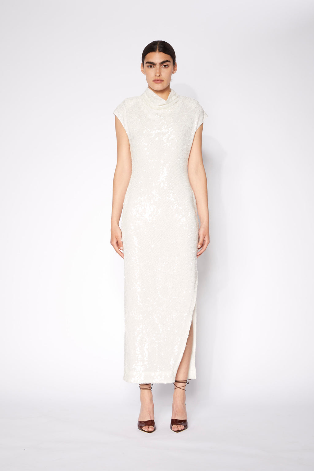 ILTA - Blake White Sequin Dress – Wardrobe Apparel